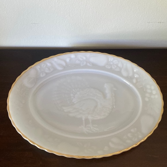 Anchor Hocking | Dining | Vintage Anchor Hocking Turkey Platter 239 ...